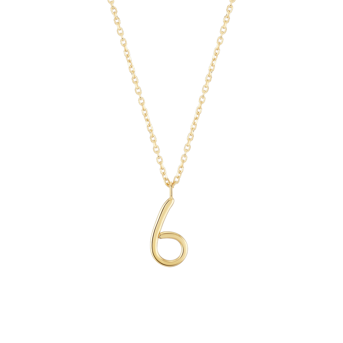 Number 6 Necklace – Wonther